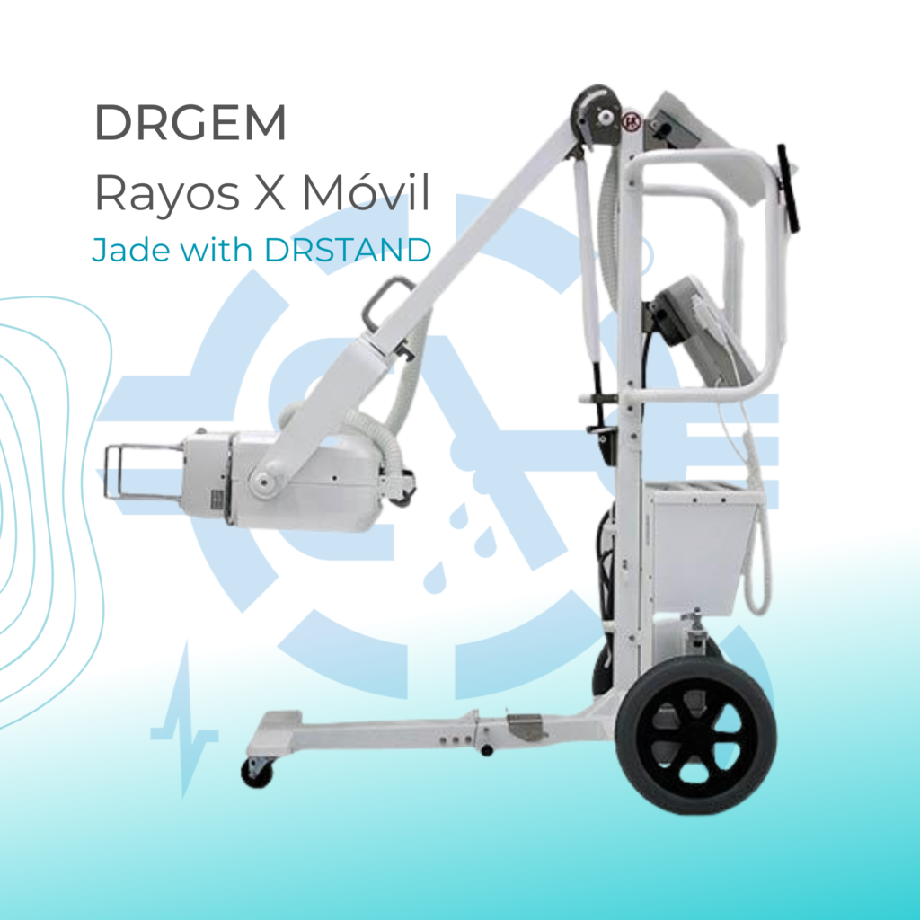 DRGEM Rayos X Móvil Jade with DRSTAND – EMI