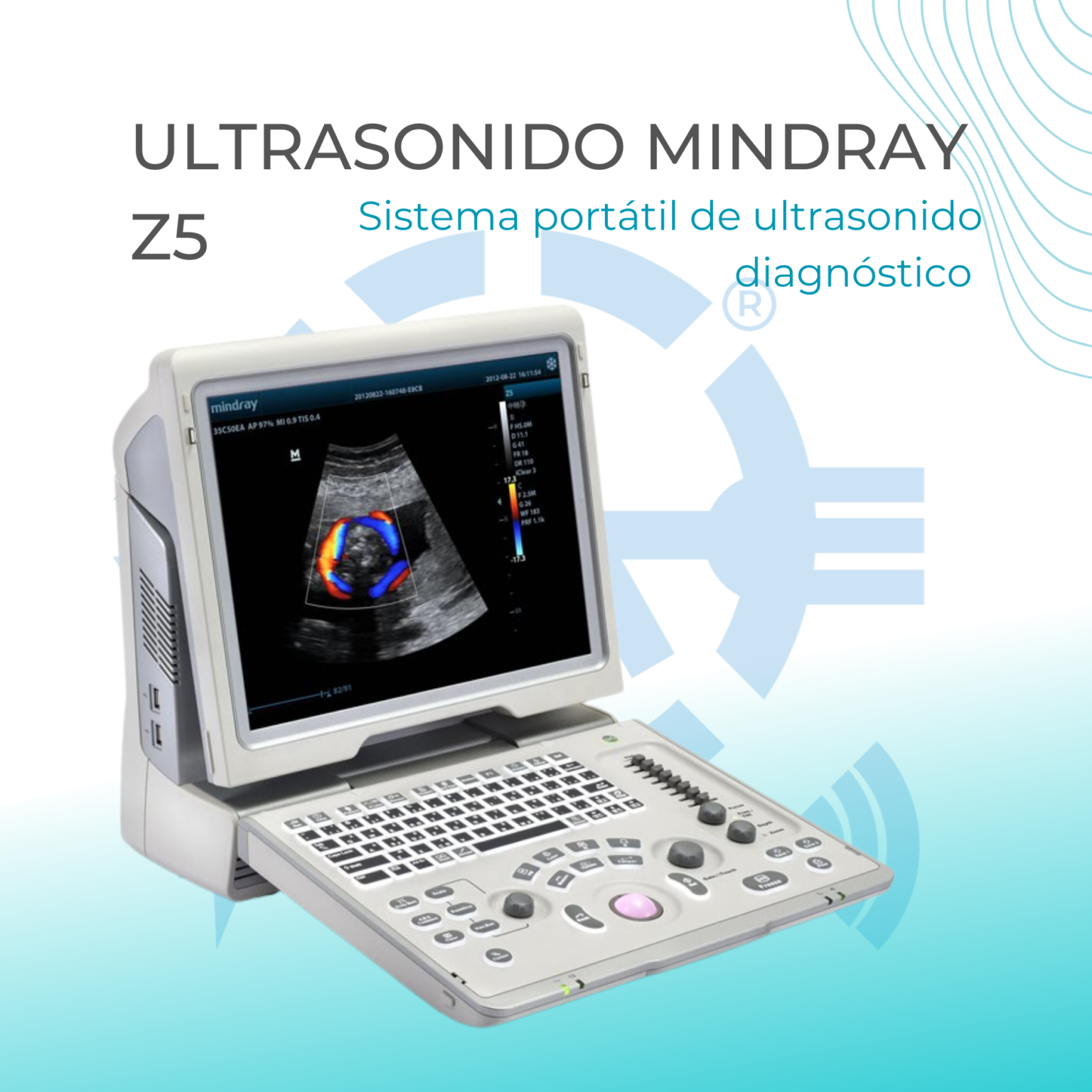 Ultrasonido Mindray Z5 Sistema portátil de ultrasonido diagnóstico – EMI